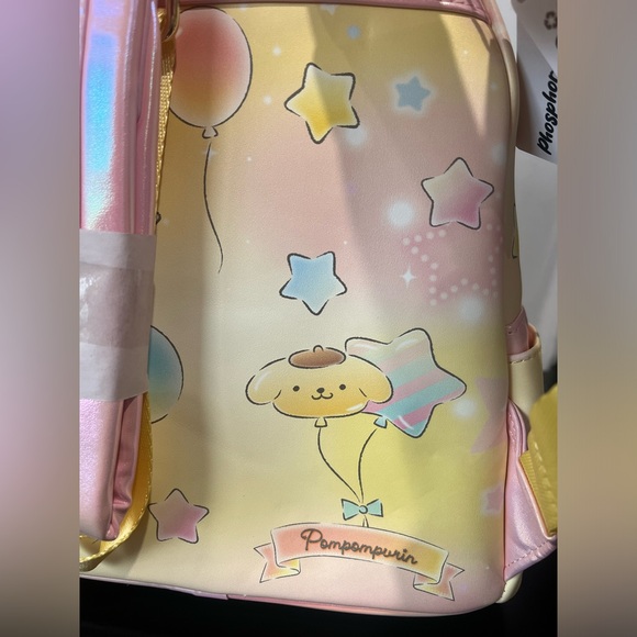 Loungefly | Bags | Loungefly Sanrio Pompompurin Roller Coaster Mini ...